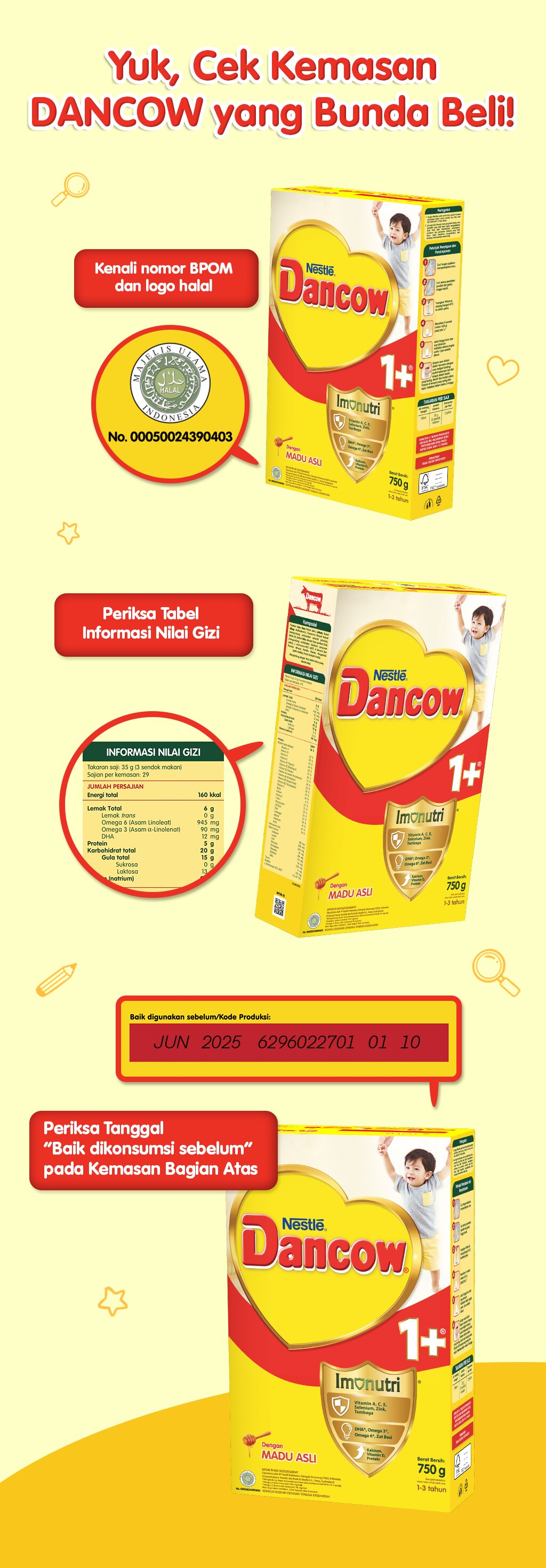 Baca Label Kemasan DANCOW FortiGro dengan Teliti Sebelum Membeli!