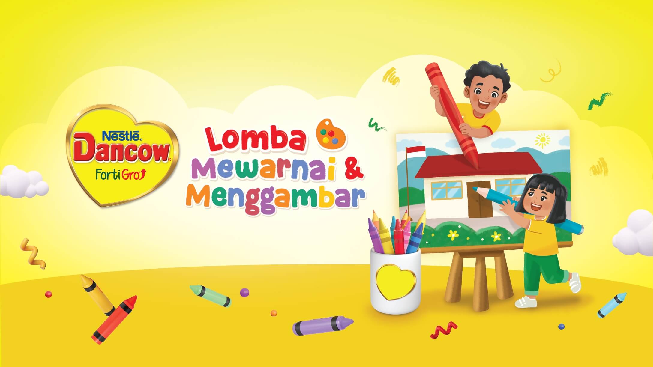 DANCOW FortiGro Lomba Menggambar dan Mewarnai 2025